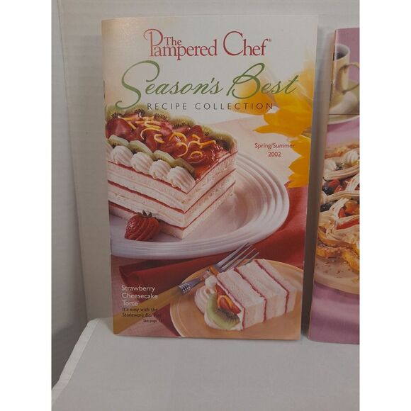 Kitchen | Lot Of 1 The Pampered Chef Seasons Best Recipe Collection ...